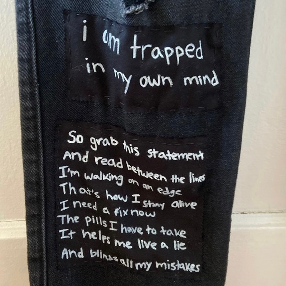 Hot Topic | Jeans | Custom Band Patch Jeans | Poshmark